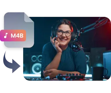 M4B 转换器 – 从 MP3、WAV 等制作有声书