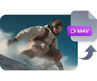 M4V Converter 2026 | Convert M4V to MP4 with 180X Speed